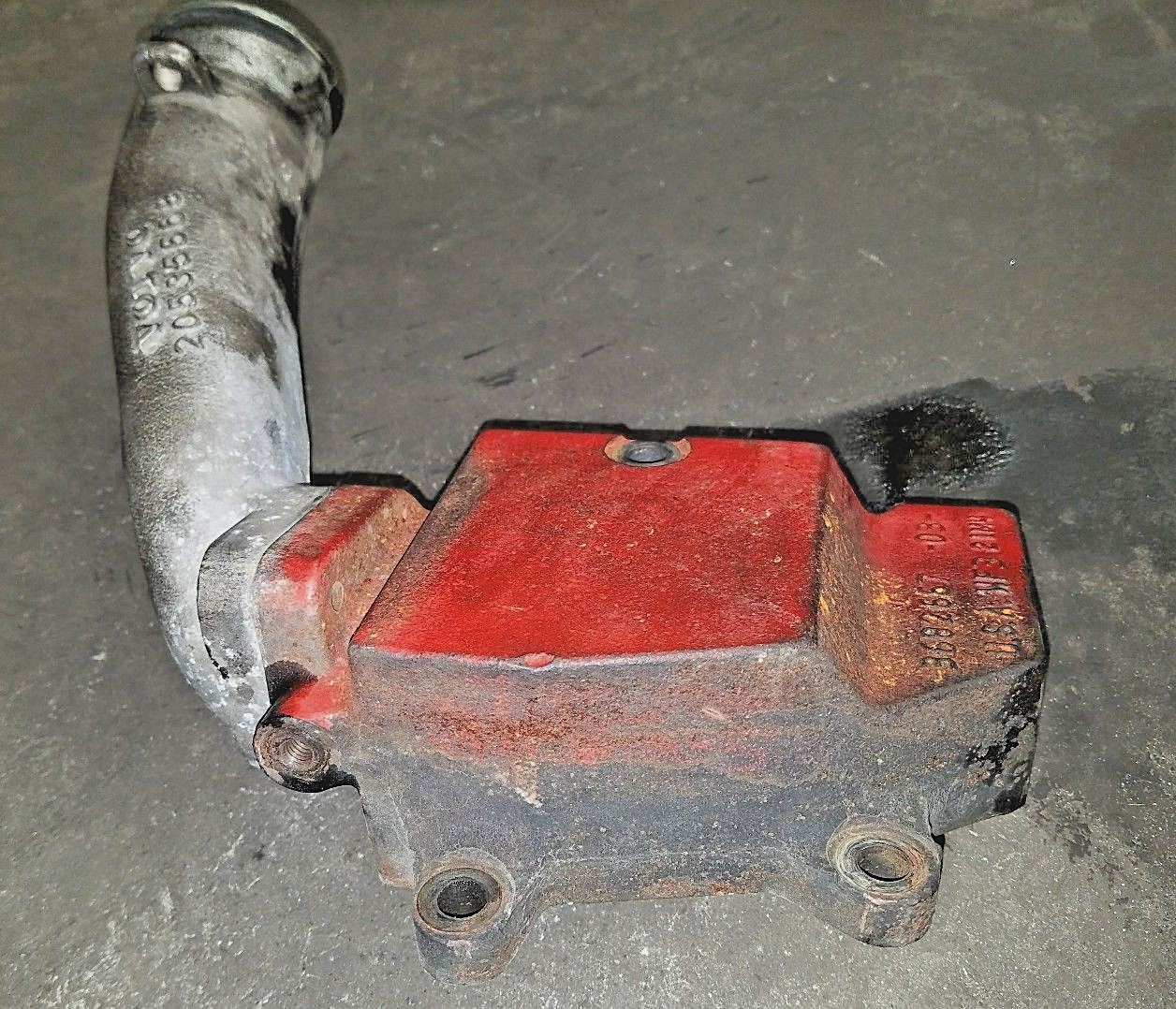 Thermostat Housing Elbow Cummins ISX VOLVO 20535568 Housing 3682667 for ...