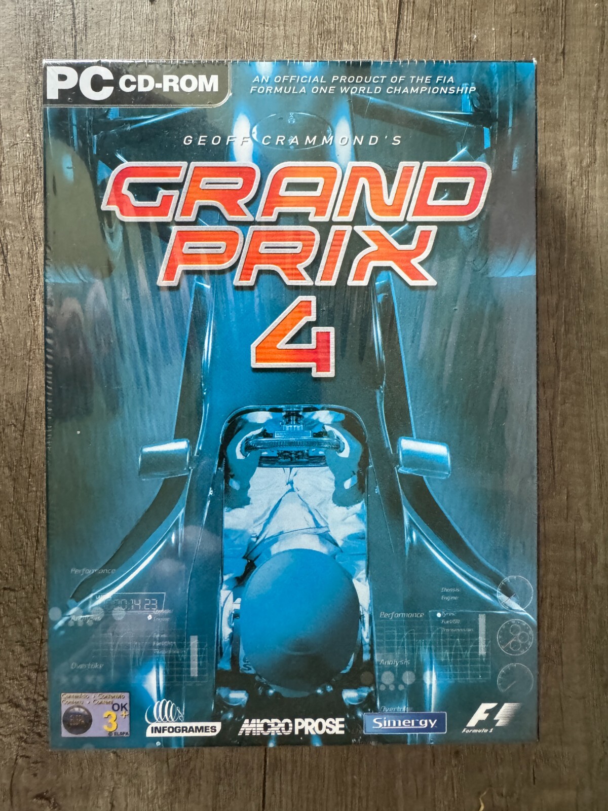 Geoff Crammond's Grand Prix 4 Boxed PC CD ROM Gp4 GP Formula 1 for sale ...