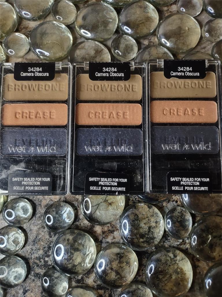 Lot Of 3 Wet N Wild Eye Shadow Trio # 34284 CAMERA OBSCURA FACTORY ...