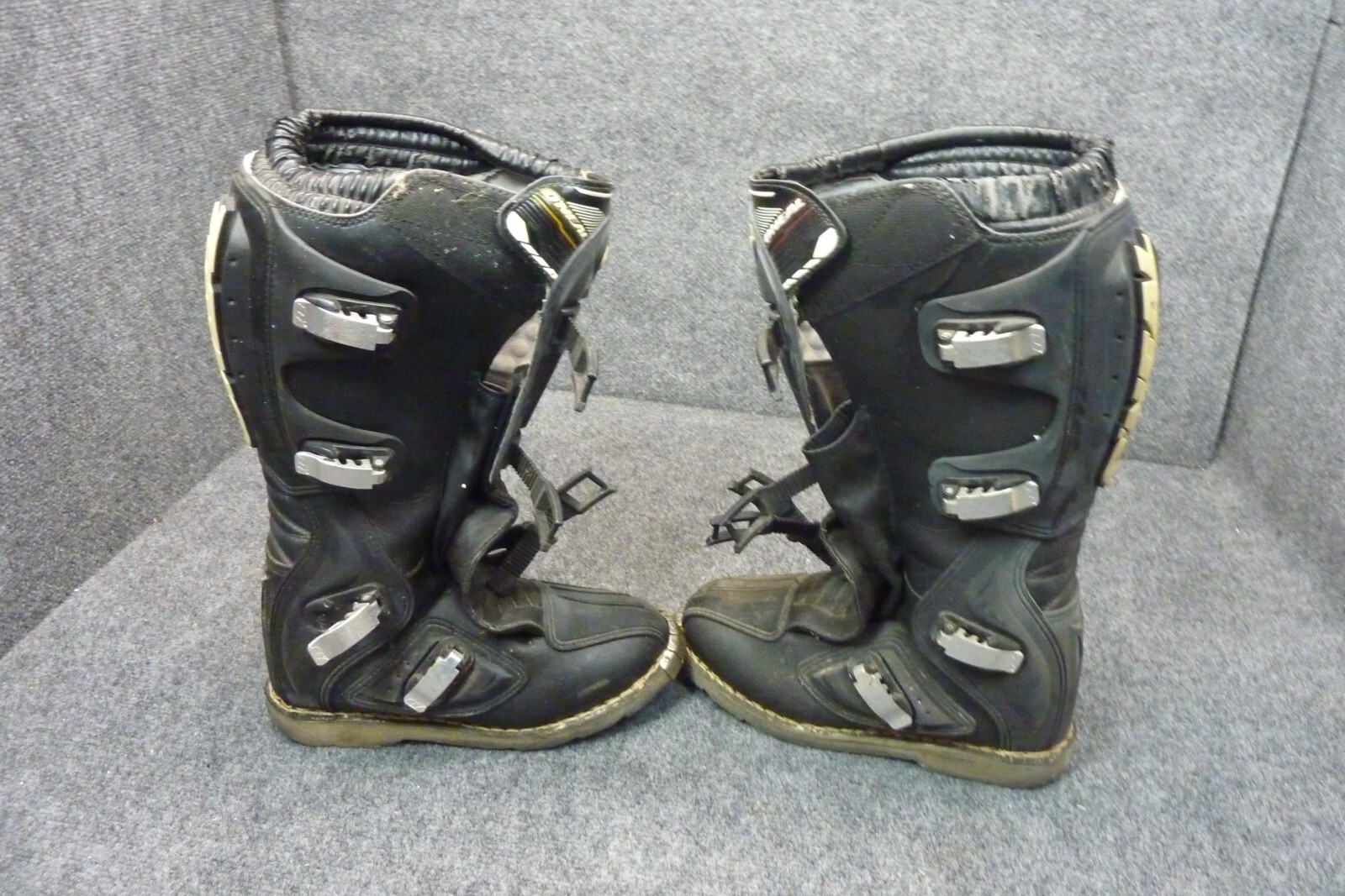 Men’s Adult Size 8 ONEAL MX,ATV MOTORCROSS RIDING BOOTS Black ...