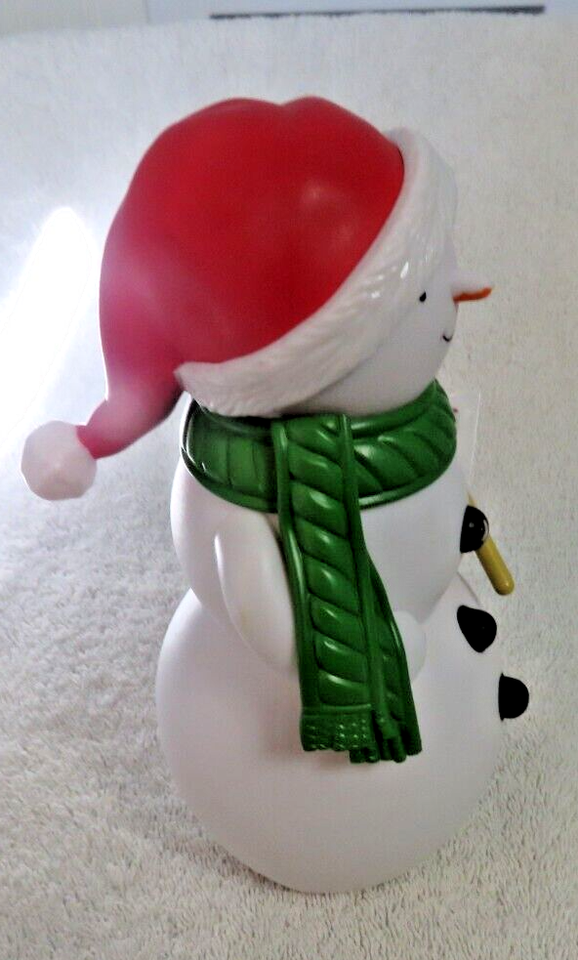 HALLMARK JOLLY IN THE JOHN SNOWMAN WITH PLUNGER MOTION TALK SINGS NEW ...
