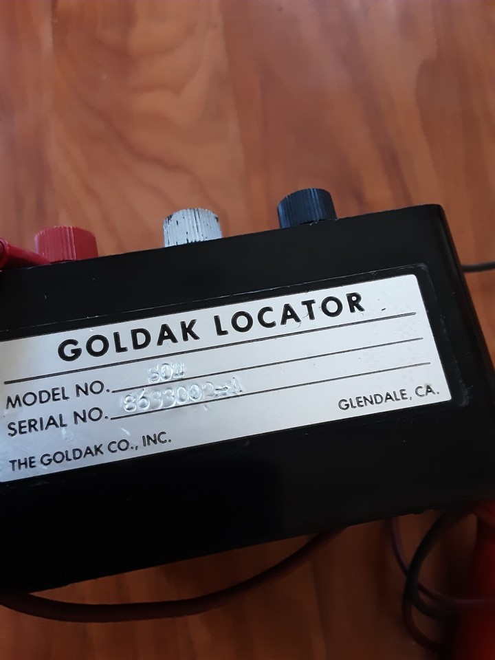 Goldak short open tester model 8 The Goldak Co. Glendale California | eBay