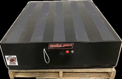 Weather Guard Pack Rat 48" x 40" x 13" Single Drawer Unit Black 338-5 ...