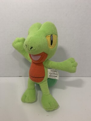 Pokemon Treecko 8” Tomy green plush stuffed animal toy 2015 Nintendo | eBay
