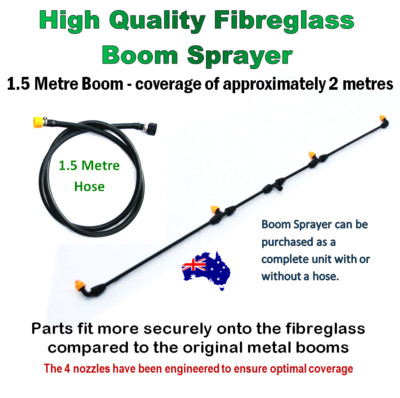 Boom Sprayer Weed Sprayer Unit 150 cm to suit 12V ATV Spray Boom Tank ...