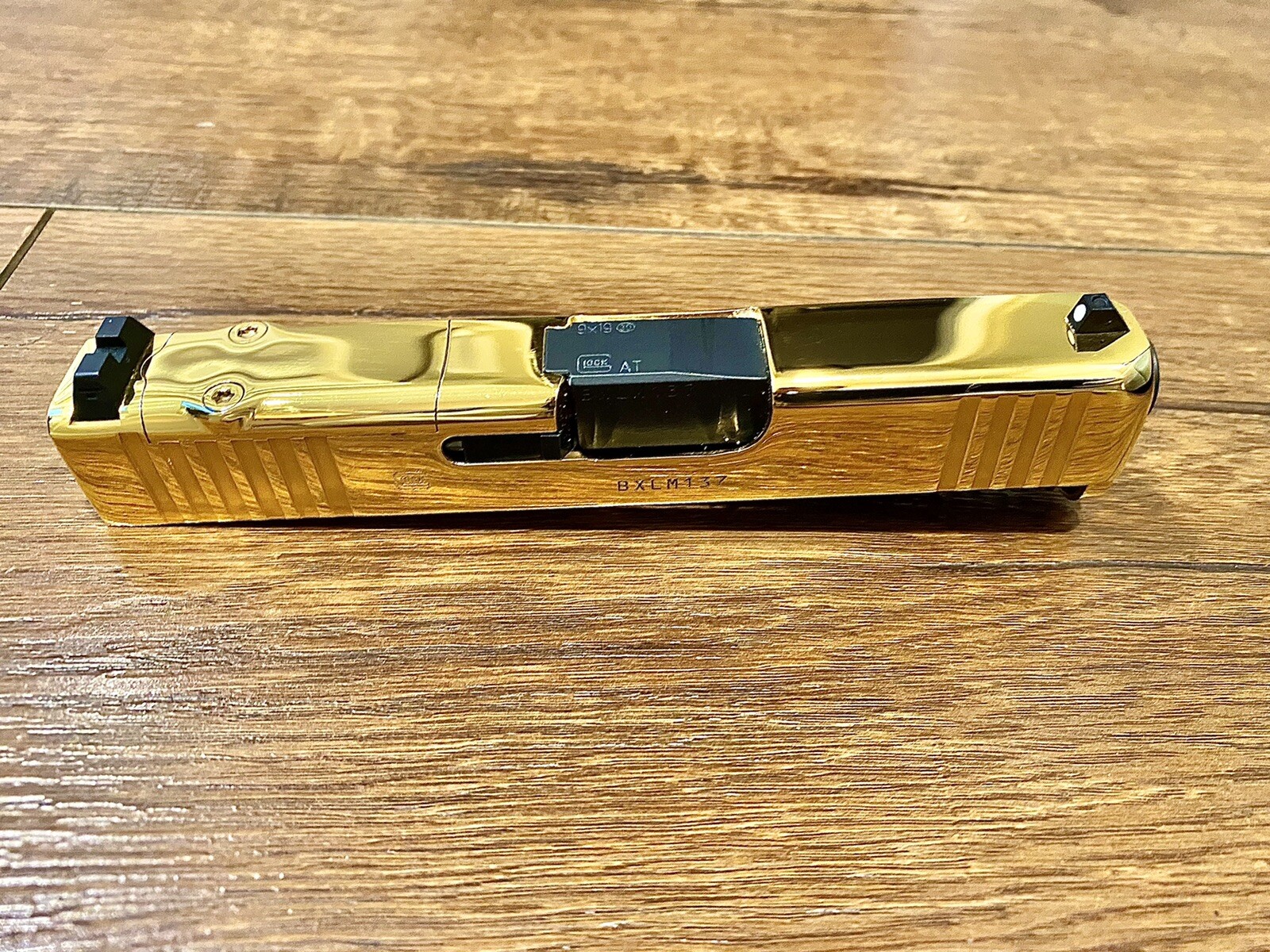 NEW OEM G43x MOS RMR Cut Complete 24k Gold Plated Mirror Polish Slide ...