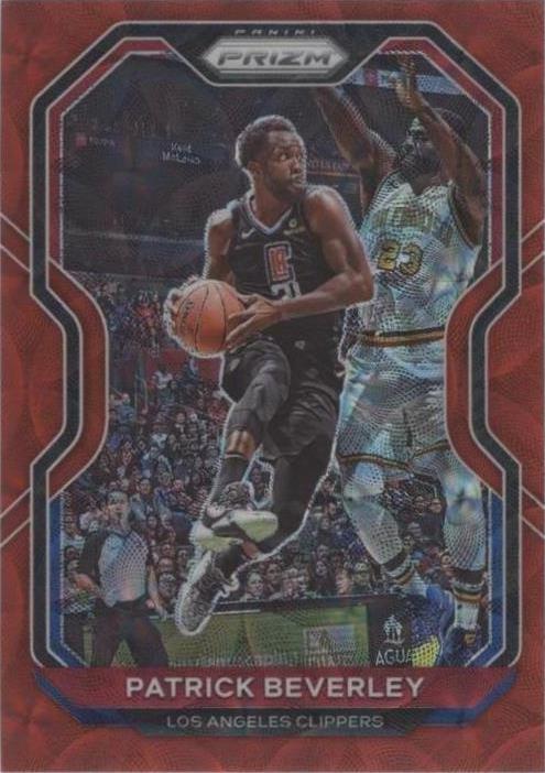 2020-21 Panini Prizm - Patrick Beverley #140 Choice Red Prizm /88 for ...