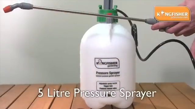 5ltr Pressure Sprayer Garden Knapsack Weedkiller Fertilizer Chemicals ...