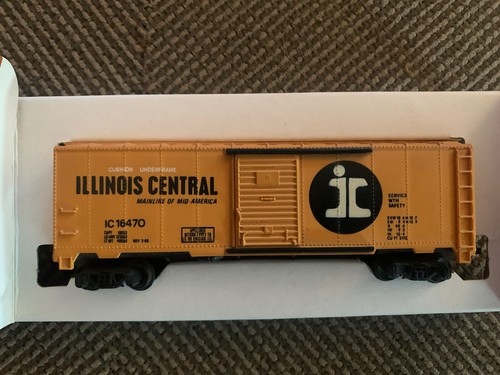 TYCO 311B Vintage HO Scale Illinois Central 40' Boxcar 16470 | eBay