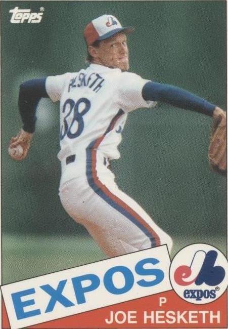 1985 Topps Traded - Joe Hesketh #52T (RC) for sale online | eBay