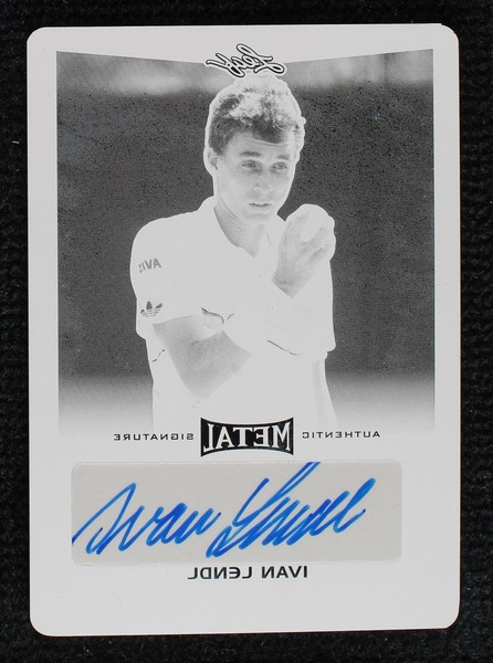 2016 Leaf Metal - Printing Plate Black #BA-IL1 Ivan Lendl /1 (AU) for ...
