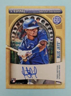 2021 Topps Gypsy Queen Santiago Espinal Auto Rookie RC #GQA-SE Card | eBay