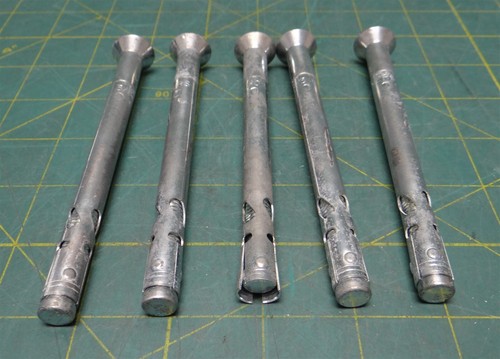 (Qty: 5) Dewalt Eng. 05350S 3/8" x 5" Powers Lok-Bolt Sleeve Expansion ...