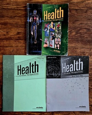 Abeka books 9th Grade 9 Health Student Quiz Test Key Answer Key FB582 ...