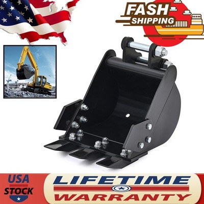 For Mini Excavator Attachment Narrow Bucket 300mm with Teeth 12" Trench ...