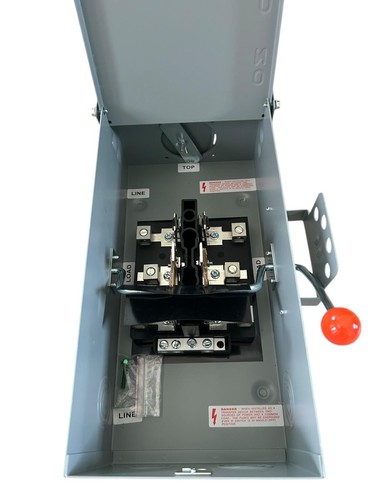 100A Generator Transfer Switch,24000W General-Duty Double-Throw Safety ...