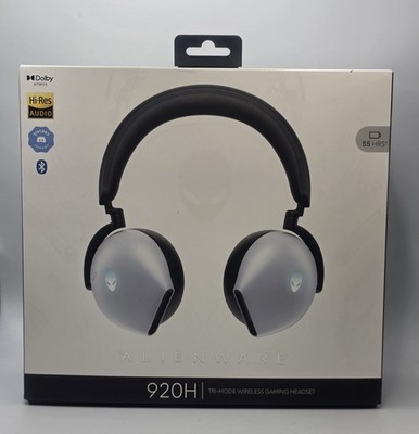 Alienware AW920H Tri-Mode Wireless Gaming Headset - White, Minor ...