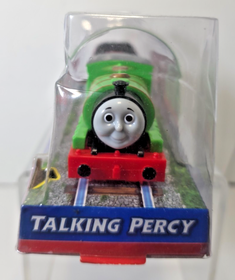 2011 Thomas and Friends Trackmaster Talking Percy Motorized Engine NIB ...