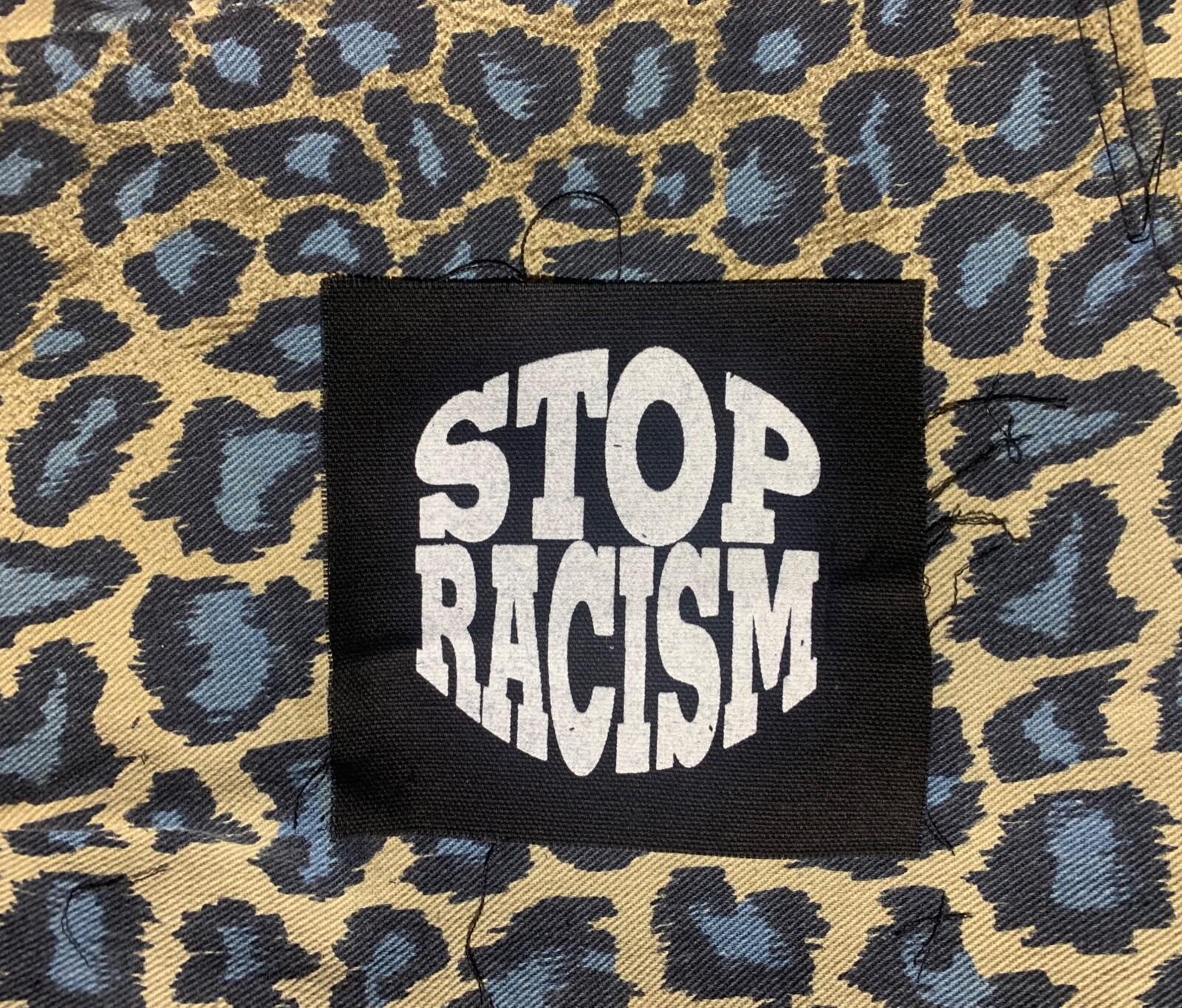 Stop Racism DIY Patch- Punk Crust Black Flag Off Leftover Crack Oi | eBay