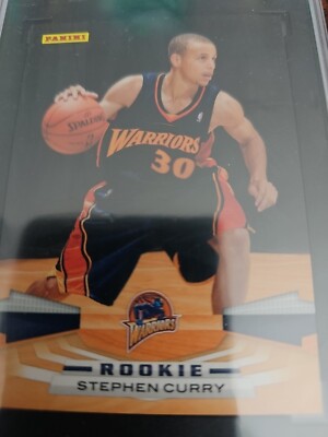 2009-10 Panini #307 Steph Stephen Curry Warriors RC Rookie SGC 10 GEM ...