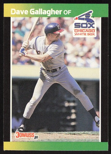 1989 Donruss Baseball's Best Dave Gallagher RC #67 Chicago White Sox | eBay
