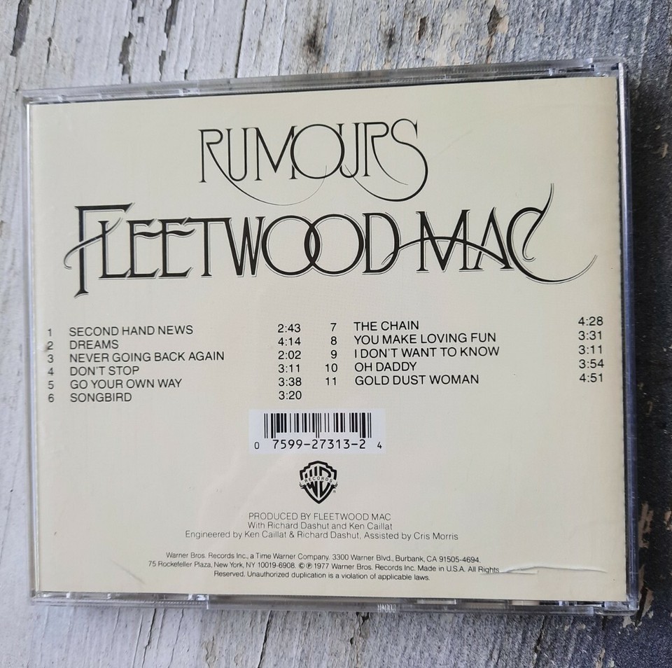 Fleetwood Mac Rumours CD Warner Bros | eBay
