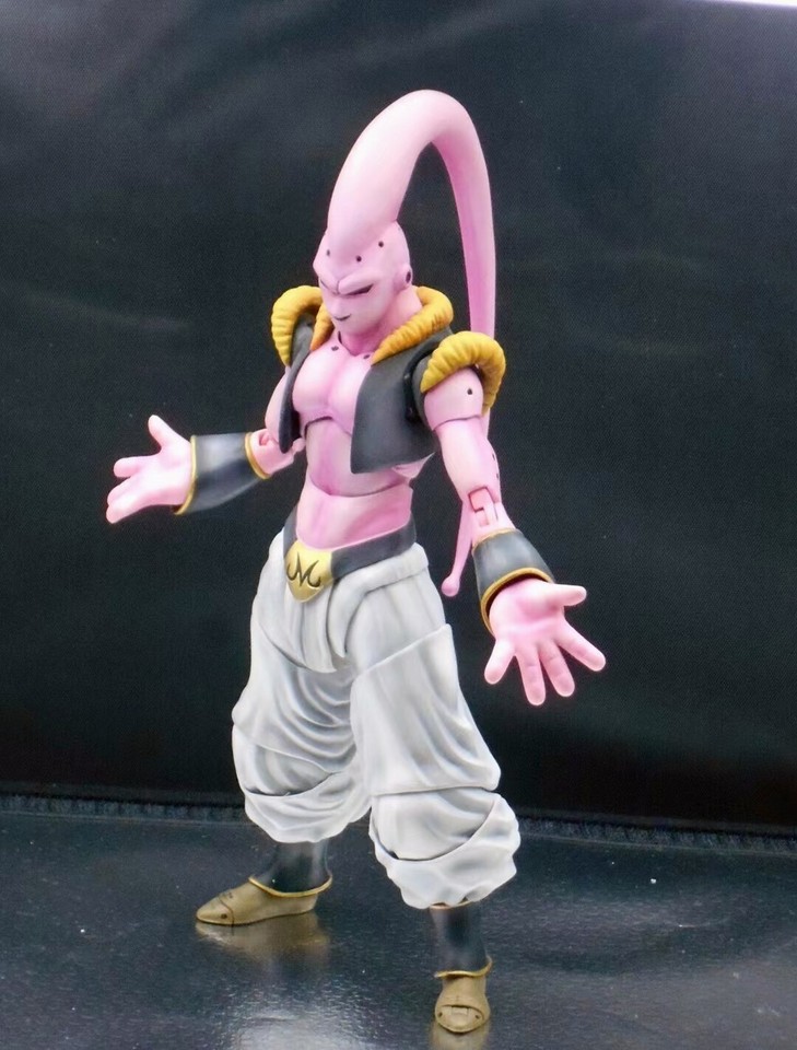 CUSTOM Dragon Ball shf Majin Buu Action Figure PREORDER | eBay