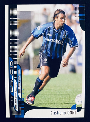 2001-02 Panini Calcio Cards 2002 # 4 Cristiano Doni Atalanta card | eBay