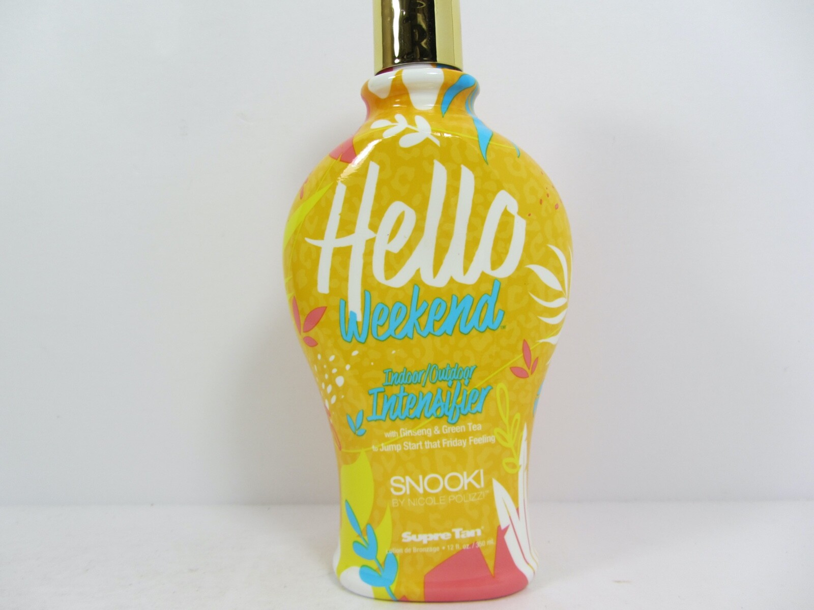 SNOOKI HELLO WEEKEND INDOOR/OUTDOOR INTENSIFIER TANNING LOTION by SUPRE ...