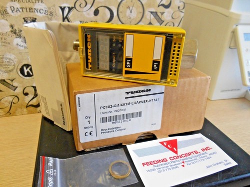 TURCK PC002-Gi1/4A1M-LUAPN8X-H1141 PRESSURE CONTROLLER BRAND NEW! | eBay