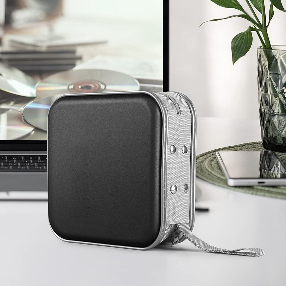 CD DVD Case Portable Holder Large Storage Disc Wallet Bag for Car Home ...