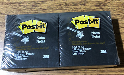Sticky Notes - Black Post It