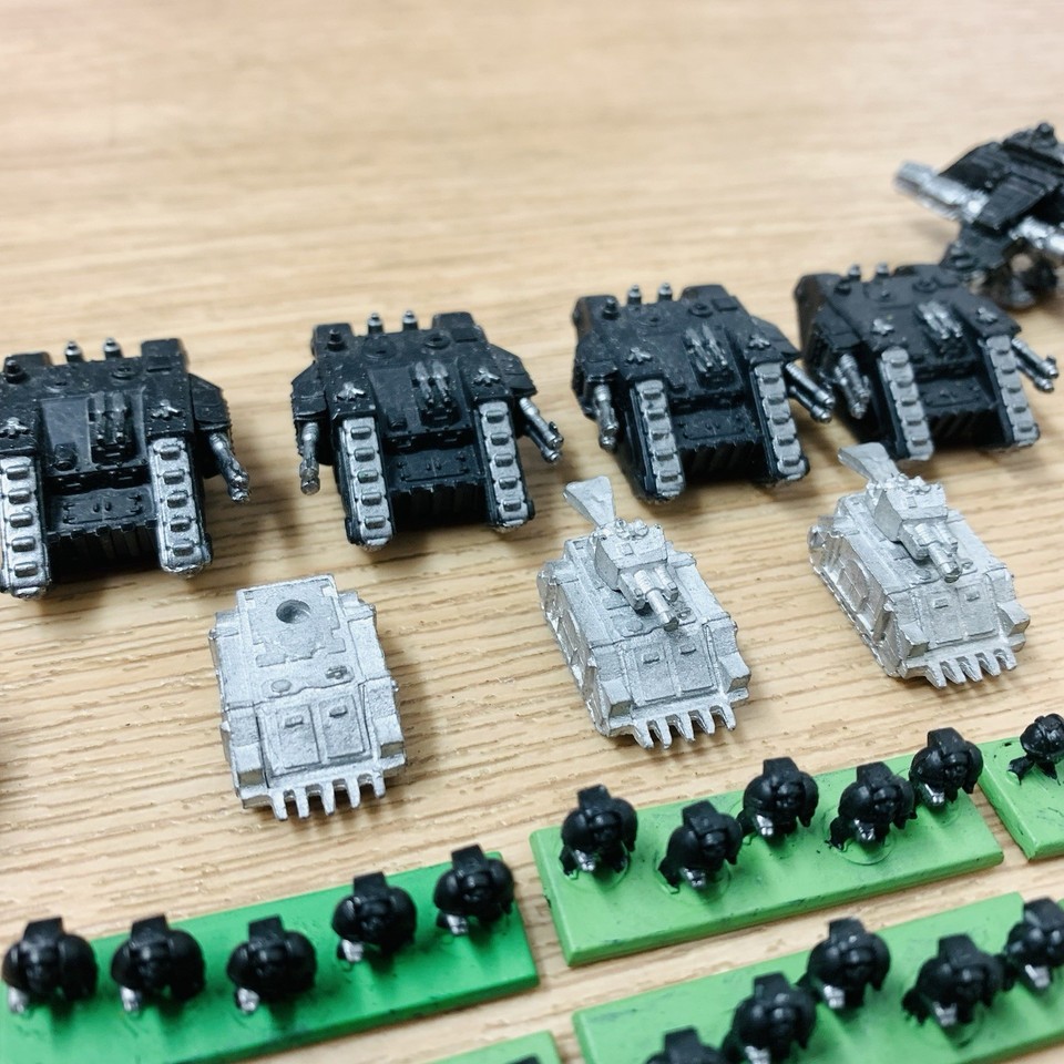 Warhammer 40k Epic Scale Space Marines Models Army Job Lot Thunderhawk ...