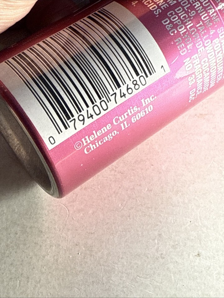 Suave hair spray Mousse Vintage 1990s movie theater prop can bathroom ...