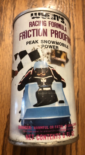 vintage 1971 Wynns Snowmobile Racing Formula 6 Ounce full can | eBay
