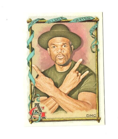 2 count lot 2023 Topps Allen & Ginter DMC (Run DMC) Cards #223 Rapper ...