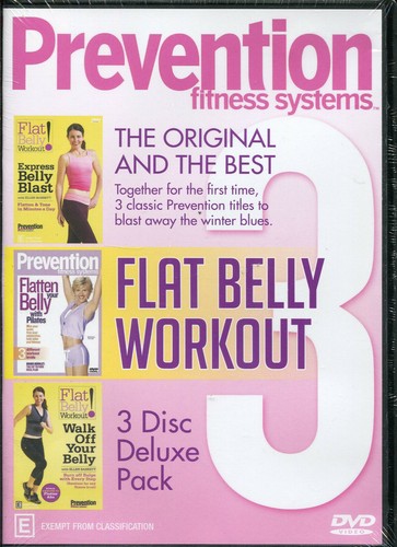 Prevention Fitness Systems DVD NEW Region 4 Express Belly Blast Flatten ...