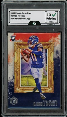 2020 Panini Chronicle #GK-23 Darnell Mooney GRADED 10 Gem Mint ROOKIE ...