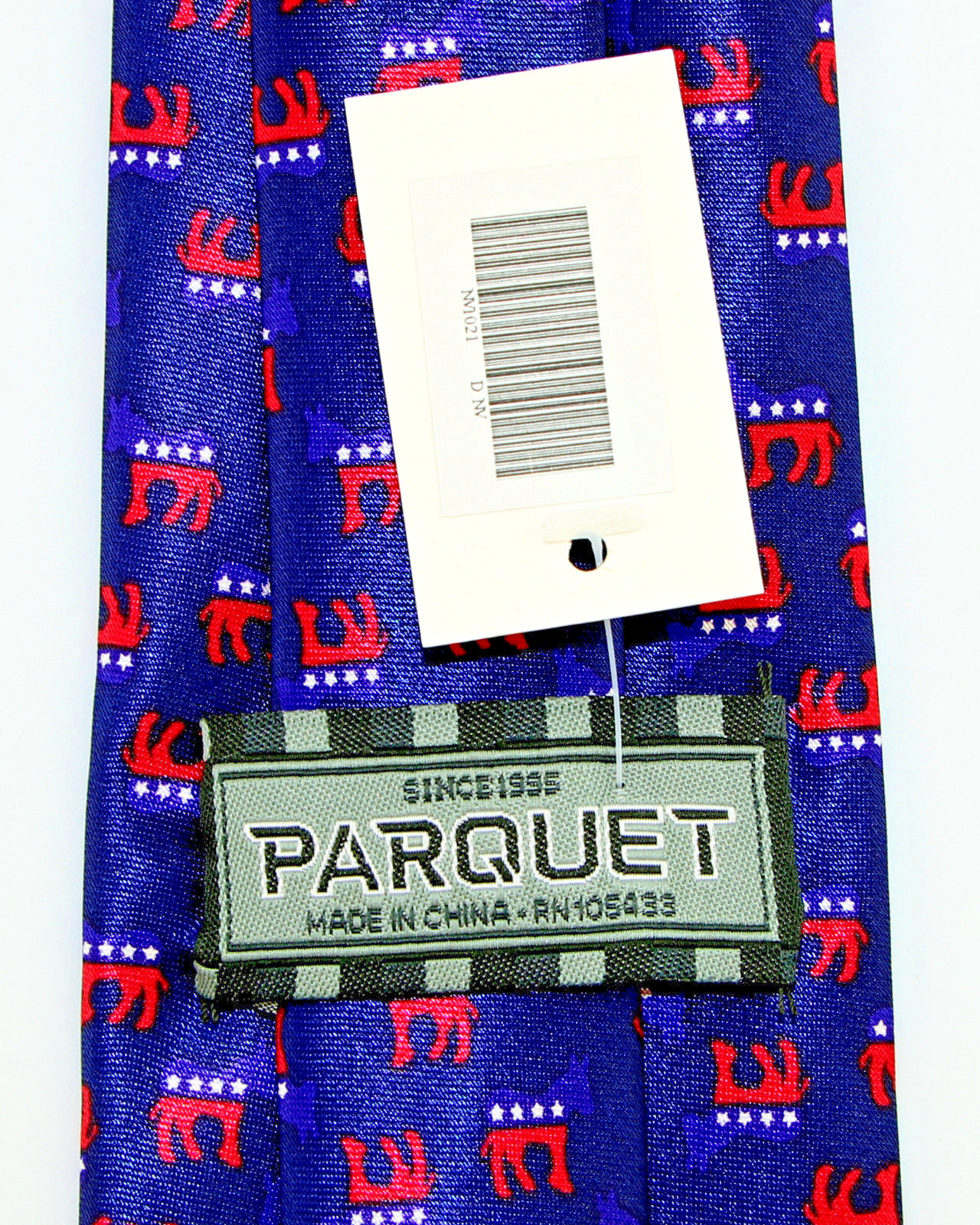 Democratic Donkey Men's Necktie Democrat Political Party Gift Blue Neck ...