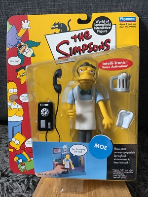 The Simpsons MOE Action Figure MOC World Of Springfield Playmates 2000 ...