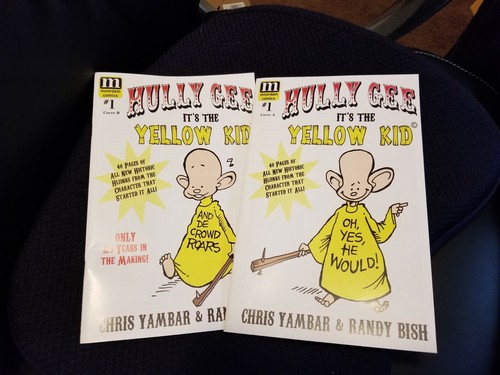 Set of 2 The Yellow Kid Comic Books Yambar/Bish First Print #1 Moordam ...
