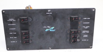 Original Sea Ray Breaker Panel 12V | eBay