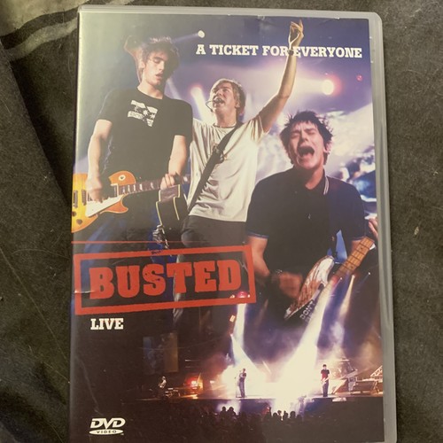 Live: A Ticket for Everyone [DVD] by Busted (DVD, 2004)(b40/26 ...