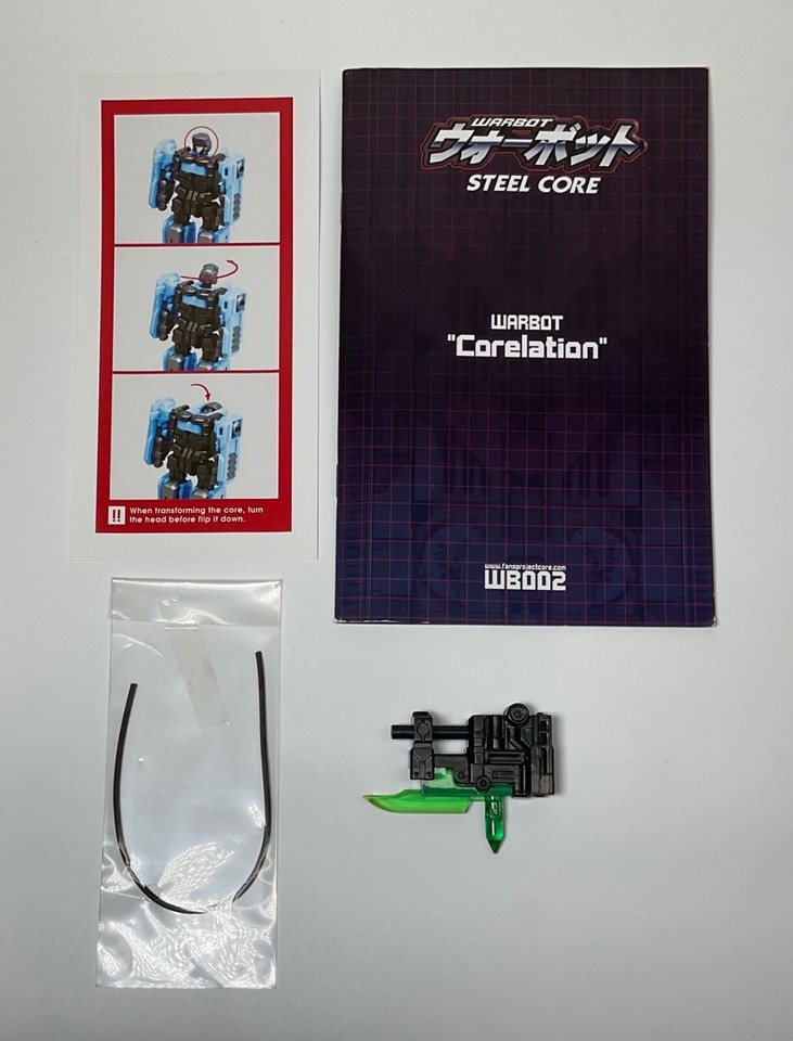 Fansproject Warbot WB002 STEEL CORE Transformers 3rd Party Complete in ...