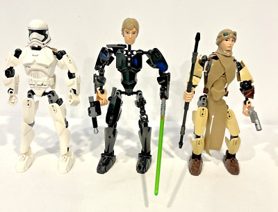 LEGO STAR WARS FIRST ORDER STORMTROOPER 75114 LUKE SKYWALKER 75110 ...