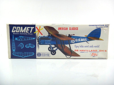 (S) Comet Model American Classics De Havilland DH-4 Balsa Wood Model ...