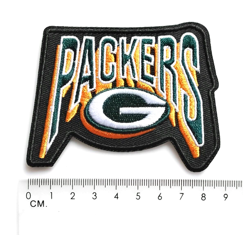 Green Bay Packers NFL Football Team Logo zum Aufbügeln Aufnäher Patch ...