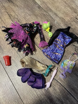 Monster High Doll Bonita Femur Dress Freaky Fusion + Cleo De Nile Boo ...