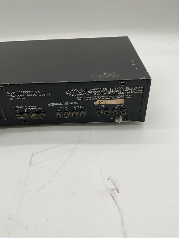 Vintage Advent Model 300 FM Stereo Receiver No.300!!!S1 | eBay