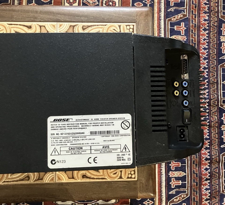 Bose Acoustimass 15 Powered / Active Subwoofer | eBay UK